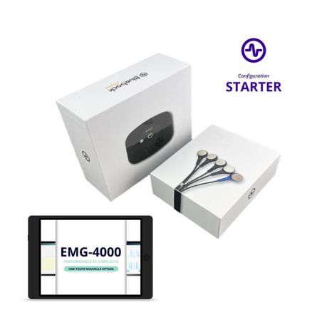 Blueback Physio Starter tablette tactile et EMG 4000