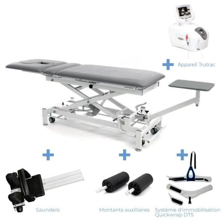 Pack 3M | Table traction | Tru-trac | Matériels décompression
