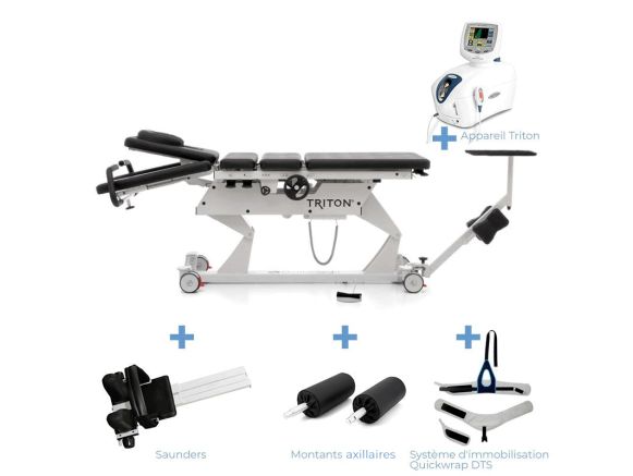 Pack 6M | Table traction | Triton | Matériels décompression